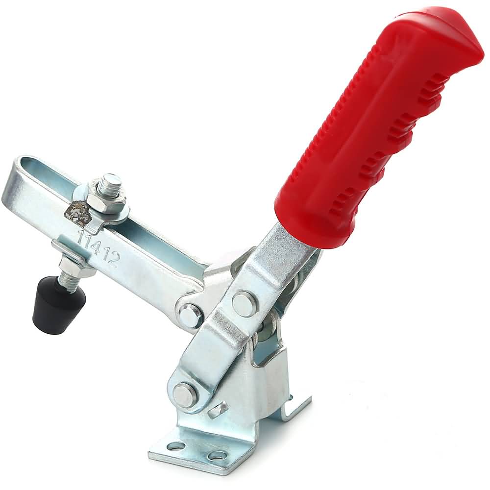 4 Pieces 11412 Vertical Toggle Clamps 450LB Steel Quick Release Hand ...